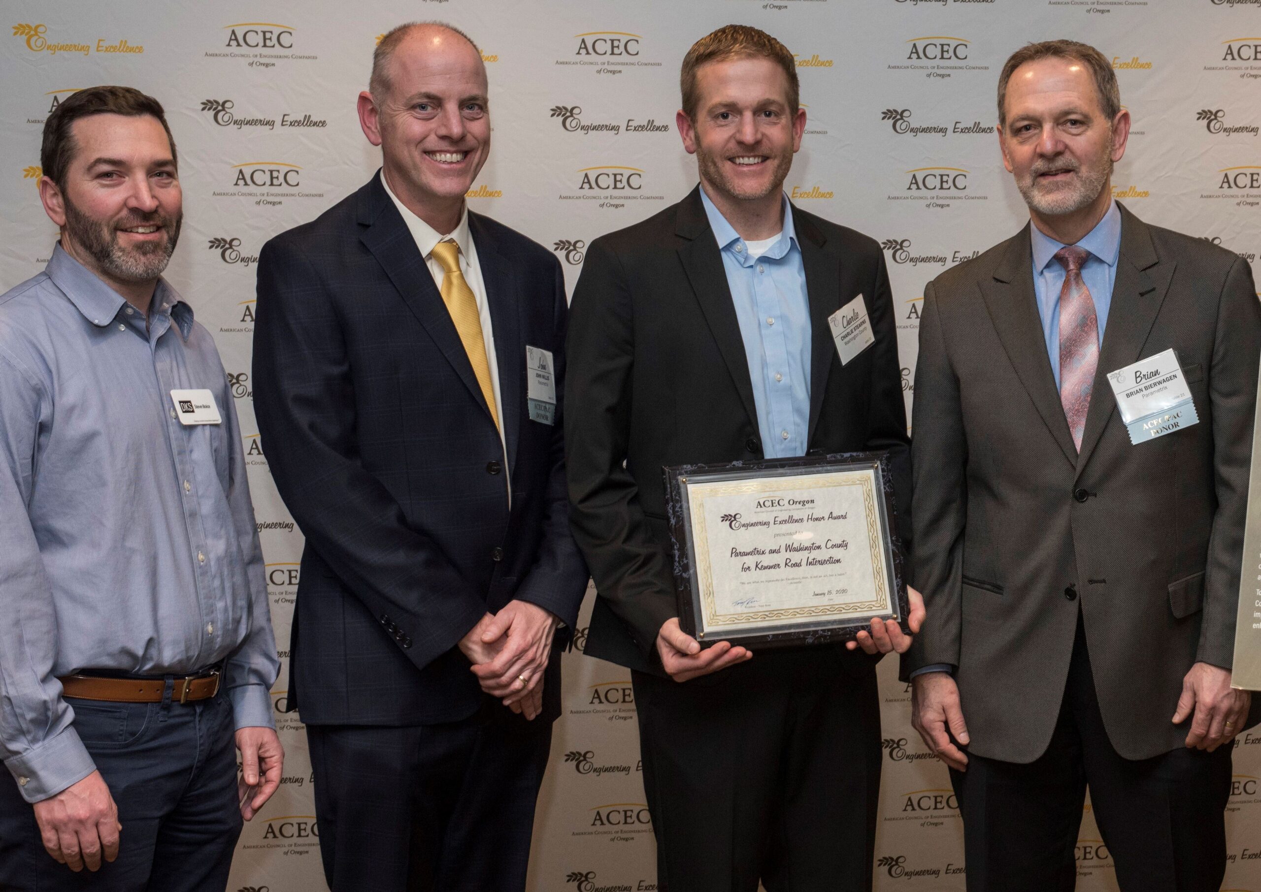 Three Parametrix Projects Receive Engineering Excellence Awards - Parametrix