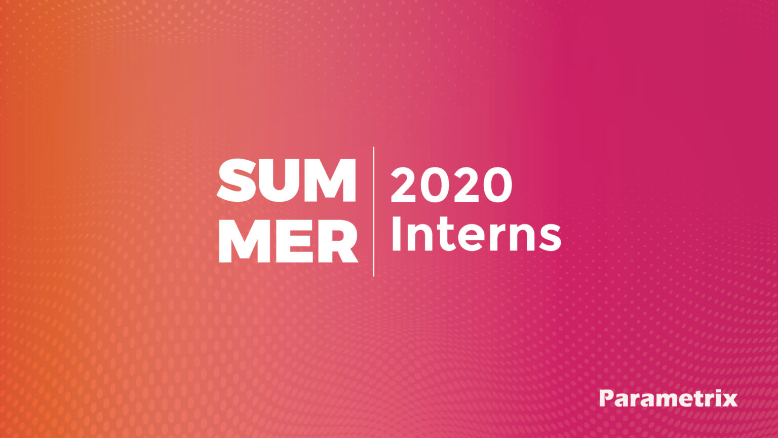 Meet Parametrix’s Summer 2020 Interns - Parametrix