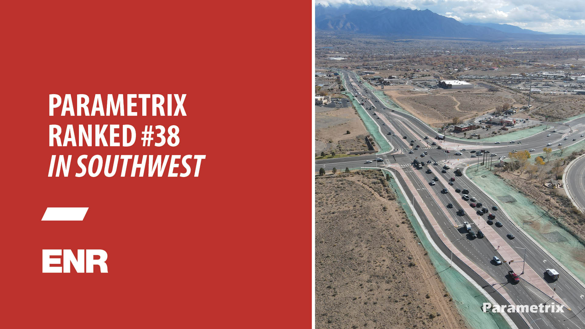 Parametrix Ranked #38 Design Firm in Southwest Region - Parametrix