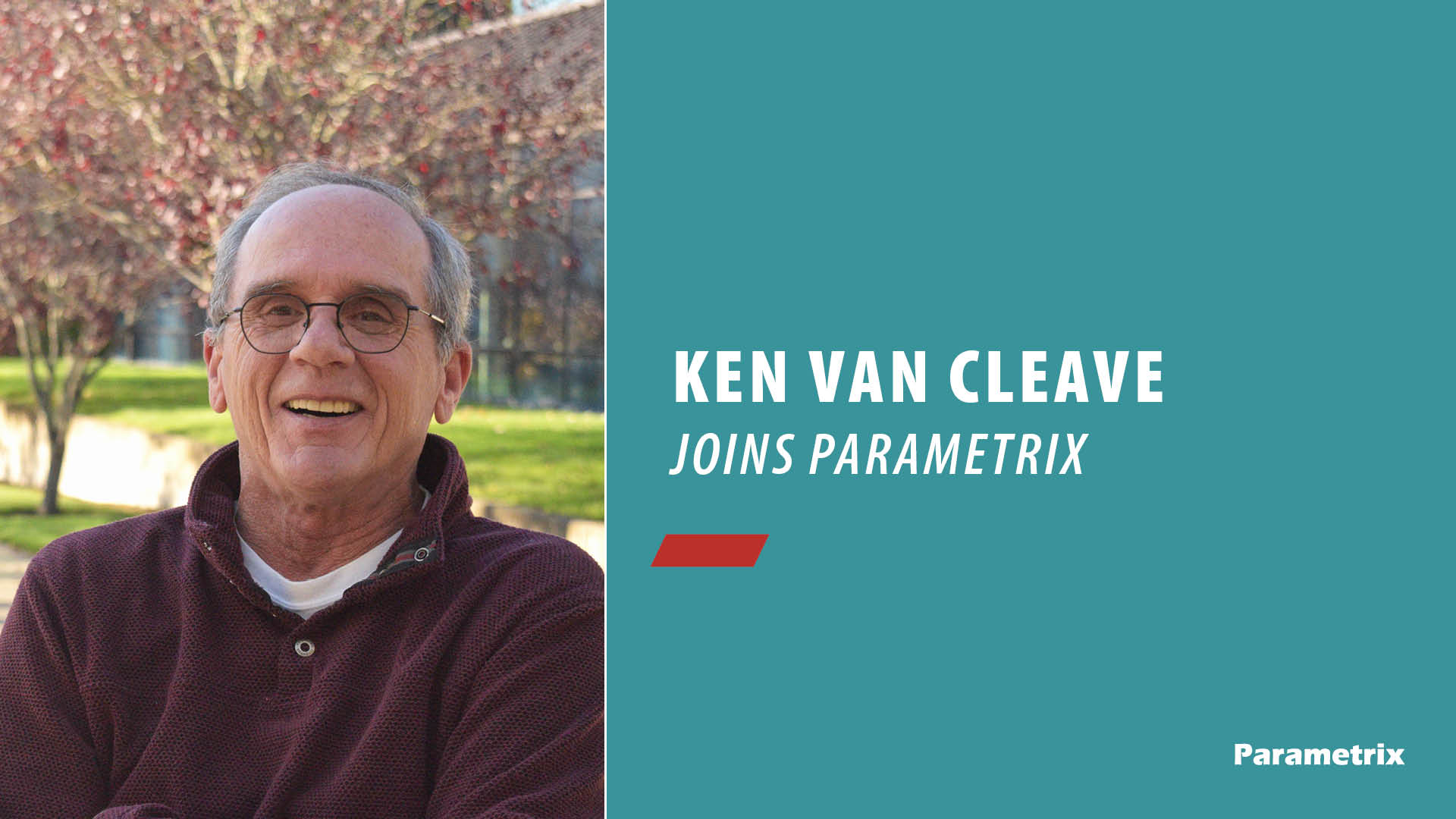 Ken Van Cleave Joins Parametrix - Parametrix