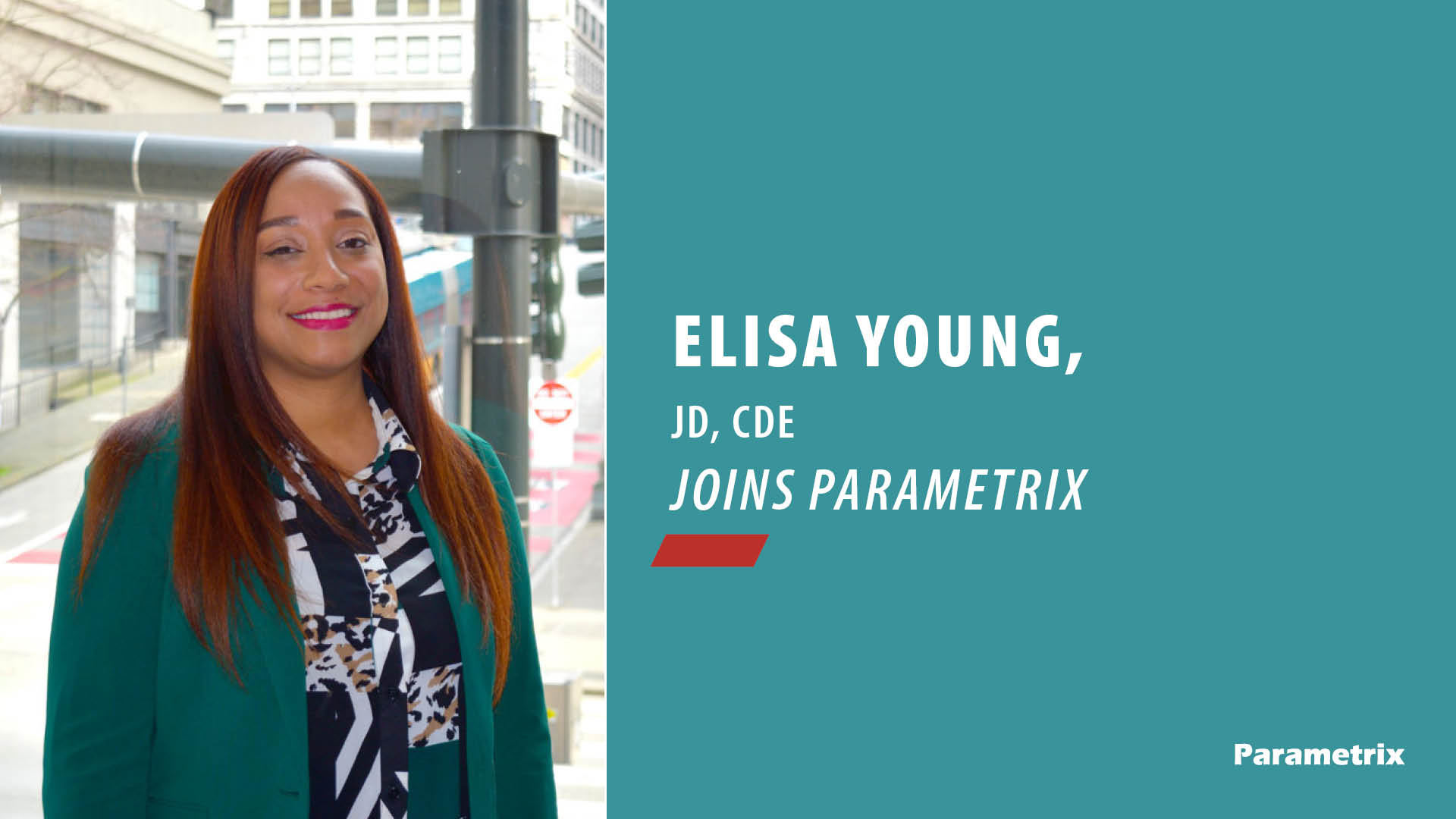 Elisa Young, JD, CDE Joins Parametrix as Director of Diversity, Equity, and Inclusion - Parametrix